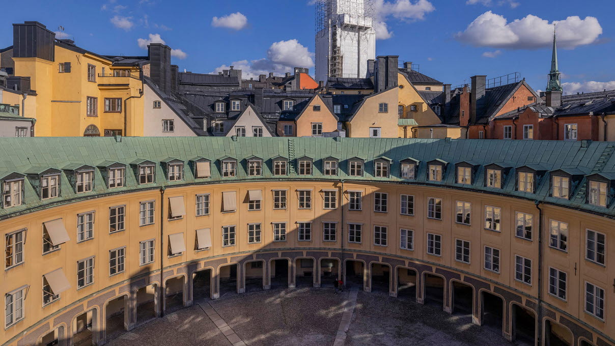 Varsam renovering av kvarteret Cephalus | Sveriges riksdag